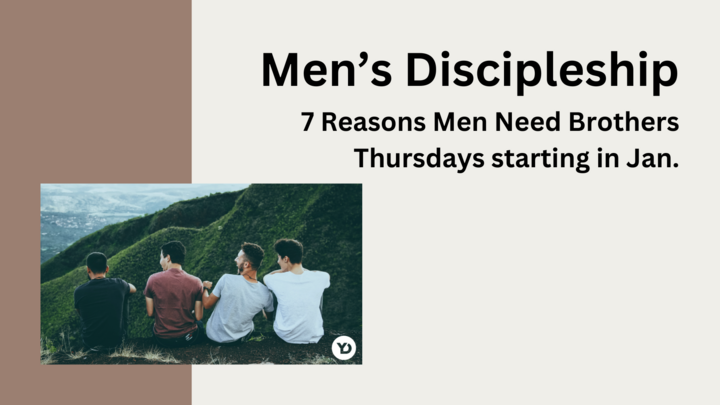 Men's Discipleship Class - UPPERROOM