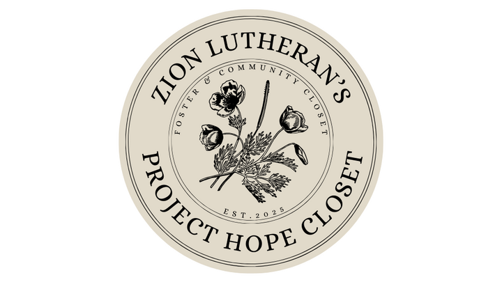 Zion Lutheran's Project Hope Closet Youth Referral - Zion Lutheran Church