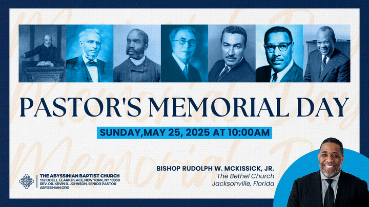 Home - The Abyssinian Baptist Church