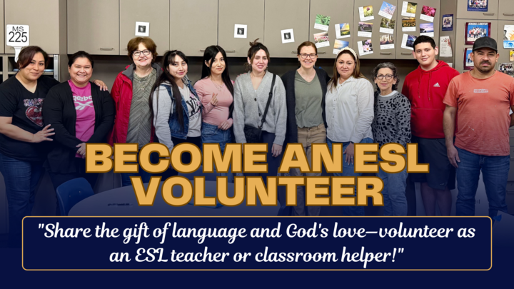 ESL Classes Volunteer - Trinity Klein Lutheran Church