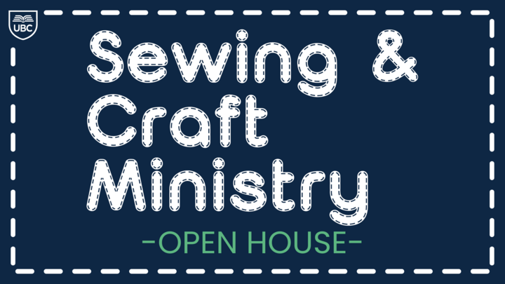 Sewing & Craft Ministry Open House - University Baptist Church of ...