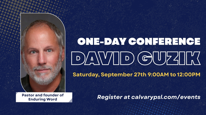 Who is the Holy Spirit with David Guzik - Calvary Port St. Lucie