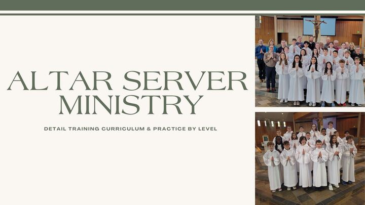Fall Altar Server Training - Good Shepherd Catholic Community