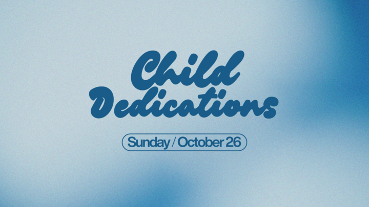 Child Dedications - Stone Church