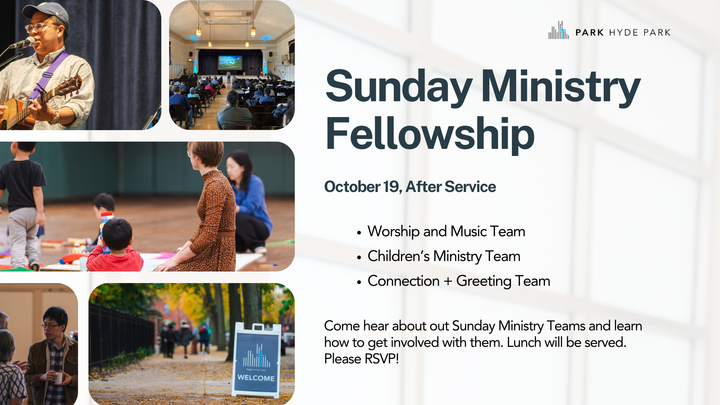 Sunday Ministry Fellowship - Park Community Church