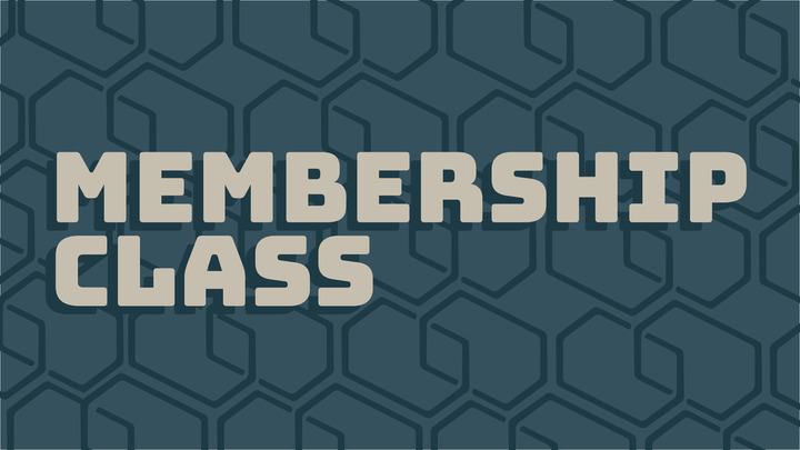 Membership Class - First Baptist Church Chattahoochee