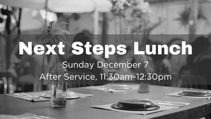Next Steps Lunch - Athens Church