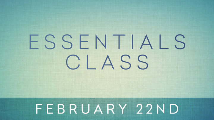 Essentials Class / Clase Esenciales - Crossroads Church
