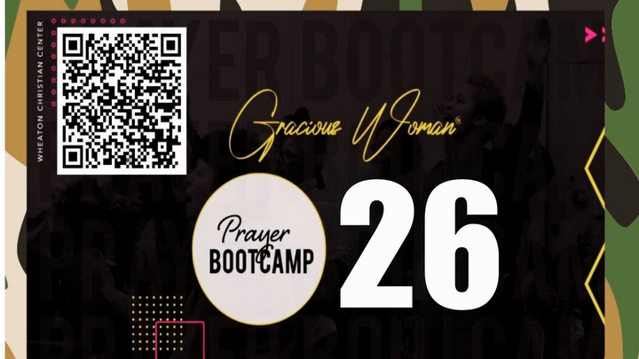 Prayer Boot Camp 2026 - Wheaton Christian Center