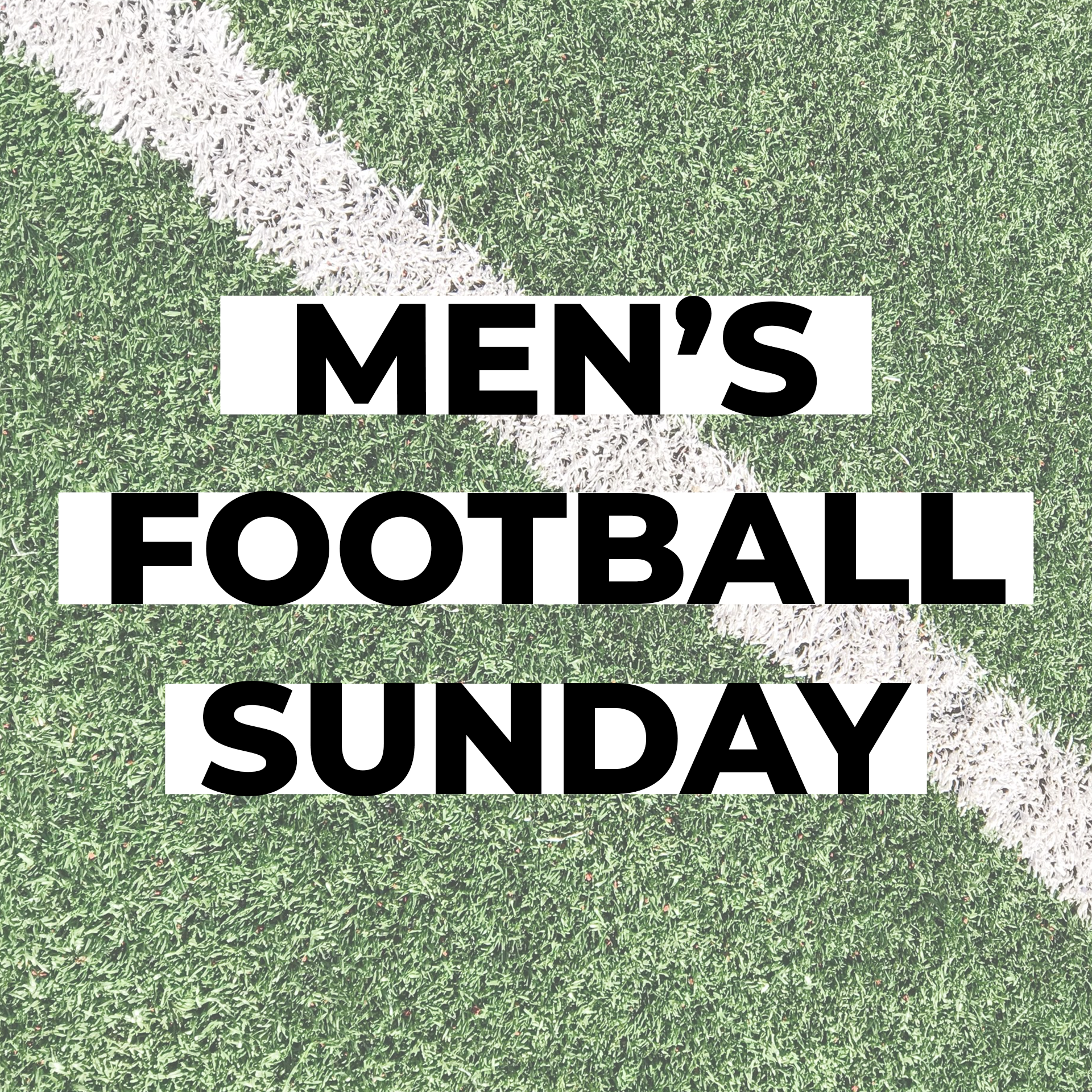 Men's Football Sunday - Central Church