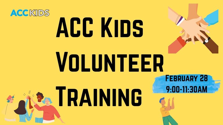 ACC Kids Volunteer Training - Arundel Christian Church