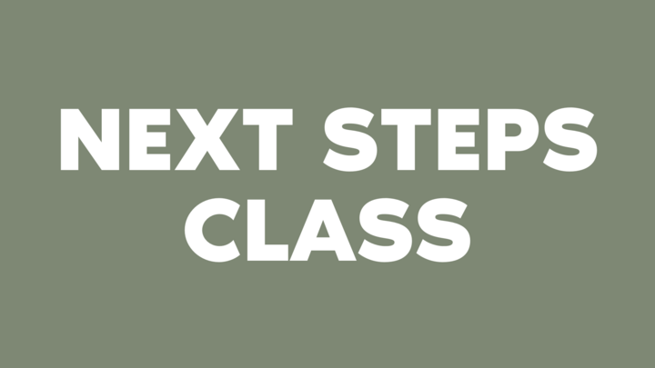Next Steps Class - The Heritage Co.