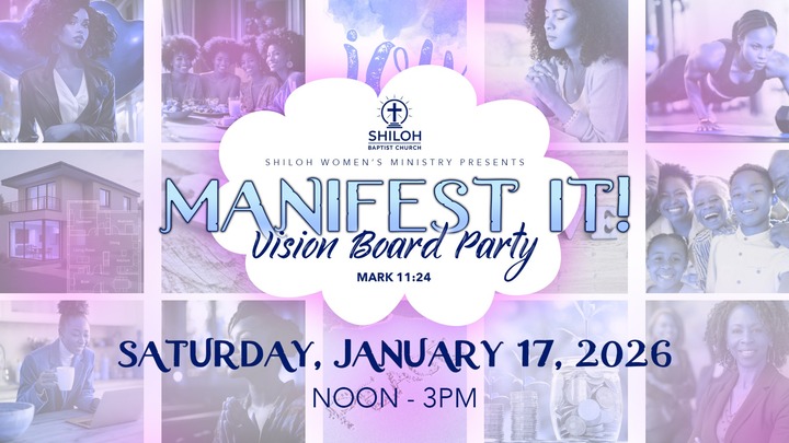 Shiloh Women's Ministry Vision Board Party - Shiloh MB Church