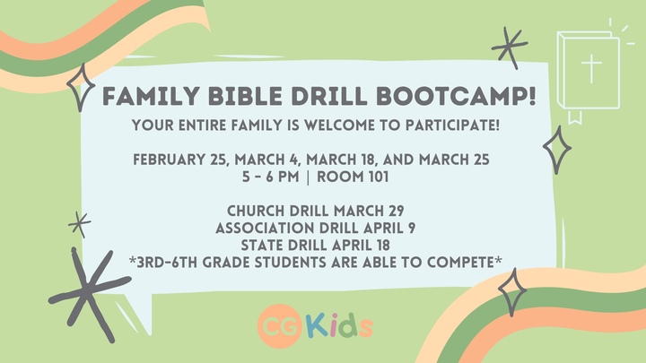 Bible Drill Boot Camp - Crossgates Church
