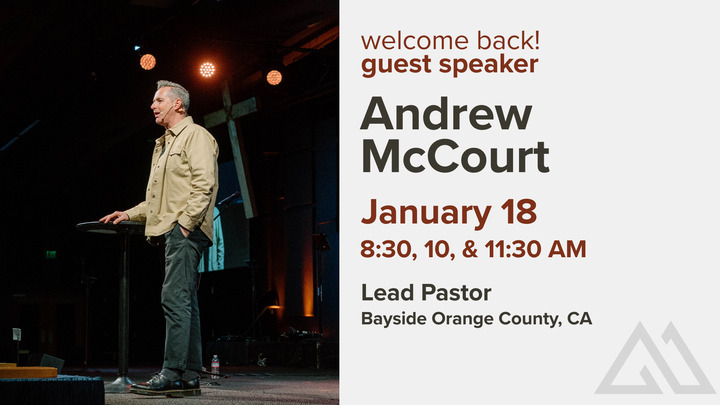 Guest Speaker Andrew McCourt - North County Christ the King