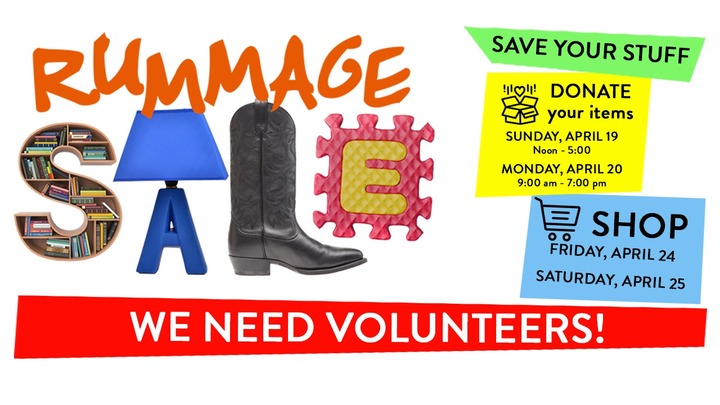 Rummage Sale - Volunteer Registration - Midland Evangelical Free Church