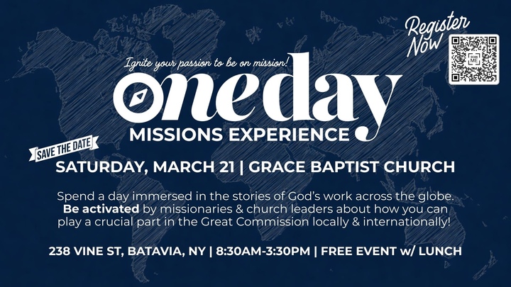 One Day Missions Experience - Grace Baptist Church