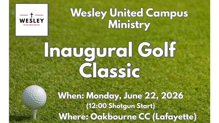 Wesley United Campus Ministry Inaugural Golf Classic - Wesley United ...