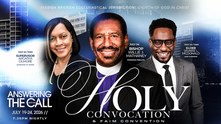 Convocation Registration 2026 - Western Florida Jurisdiction COGIC